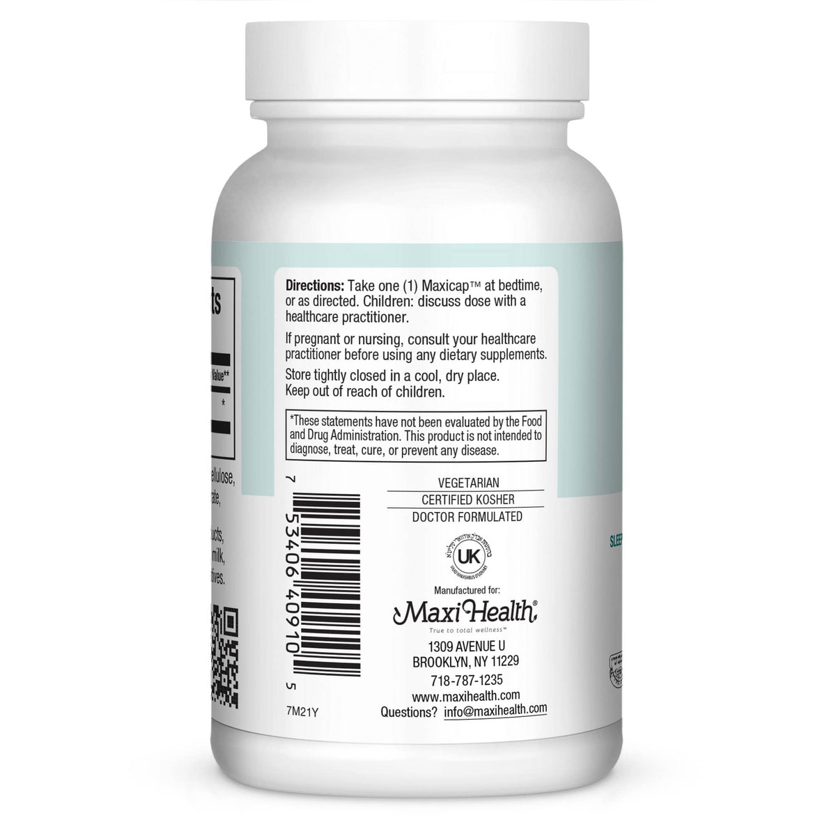 Melatonin 5 Mg. Maxicaps 100's | A Whole World Of Good