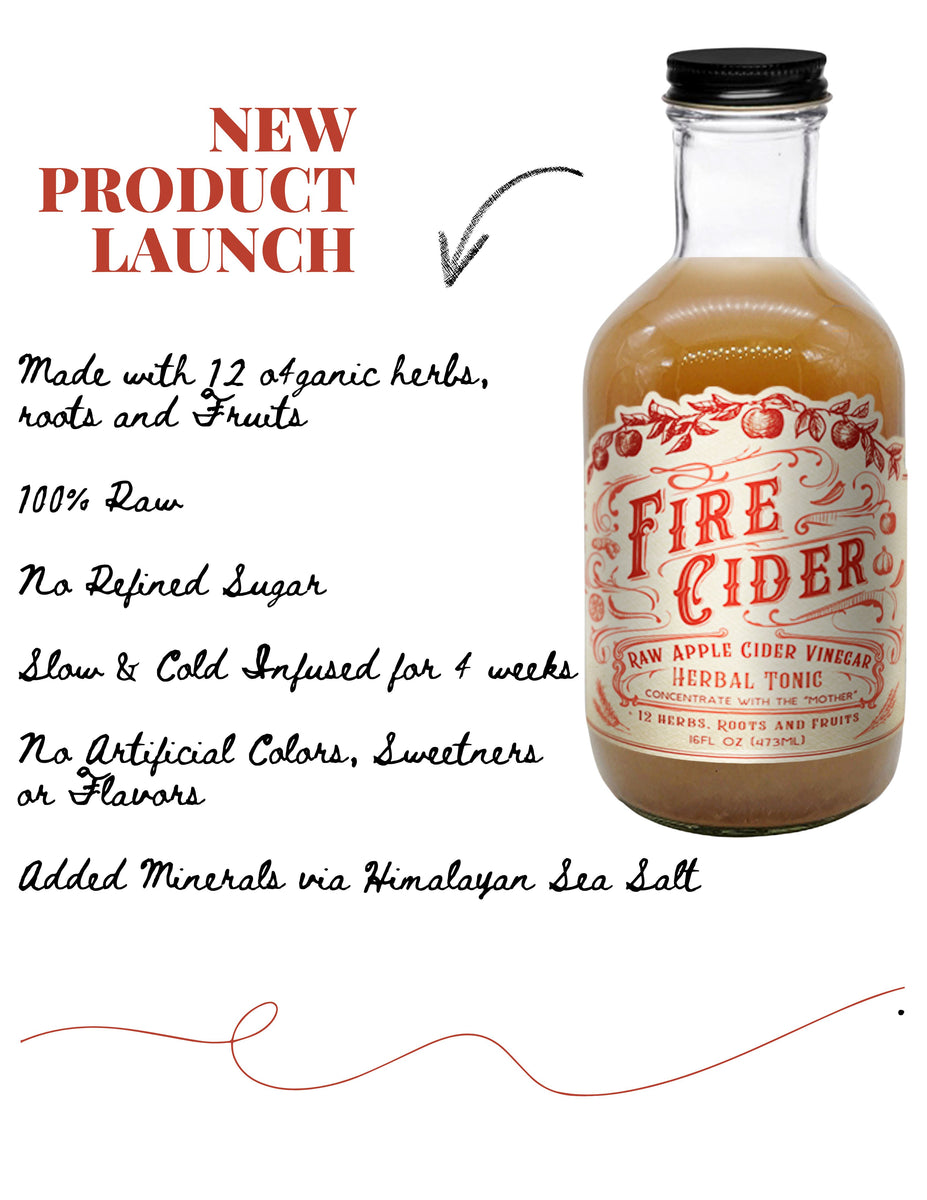 16 oz Fire Cider: 16 oz | A Whole World Of Good