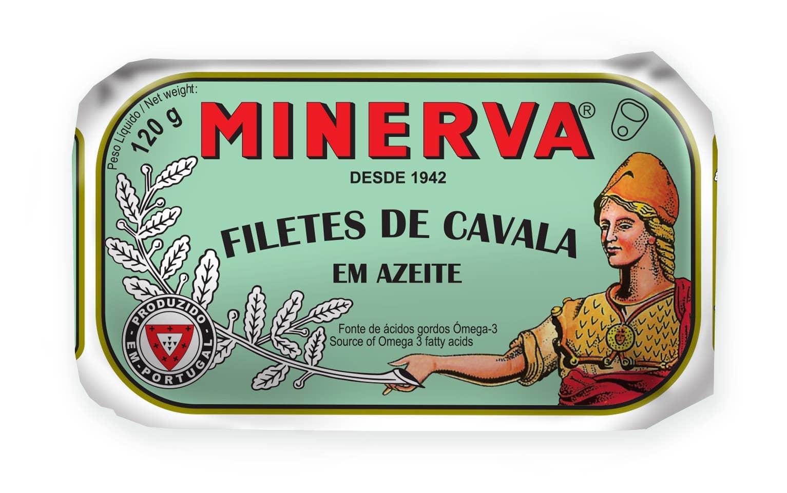 Minerva Filetes De Cavala Gourmet Canned Mackerel fillets in olive oil ...