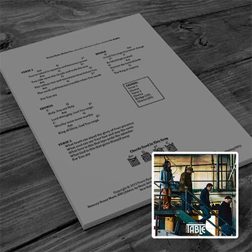 The Band Table Charts | A Whole World Of Good