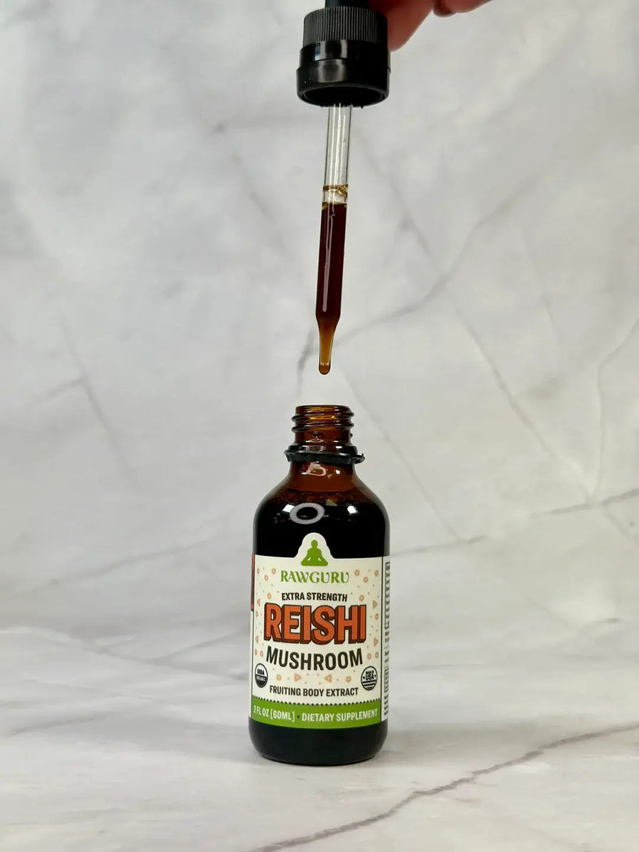 Organic Extra Strength Reishi Mushroom Tincture | A Whole World Of Good
