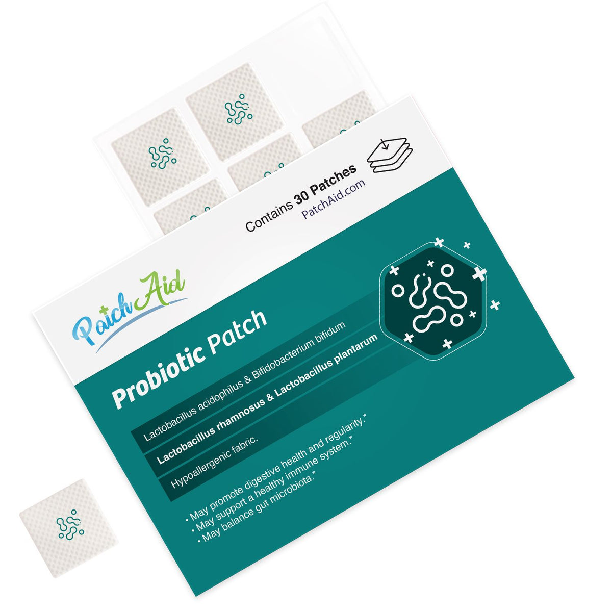 Probiotic Patch - Gut Health & Immune Support– A Whole World Of Good
