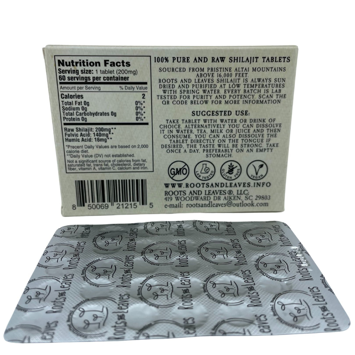 Pure Shilajit Tablets 60ct. - 60 doses | A Whole World Of Good