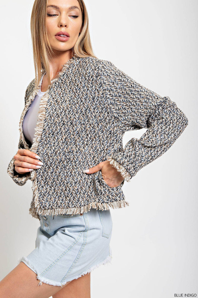 TWEED CROP JACKET | A Whole World Of Good