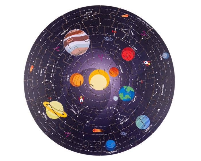 Giant Floor Puzzle Solar System